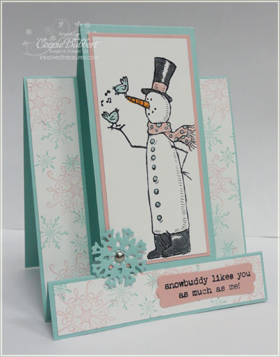Snow Much Fun Center Step Card - Inkspired Treasures