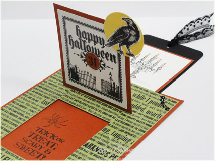 Paisley Prints Flip Card - Inkspired Treasures