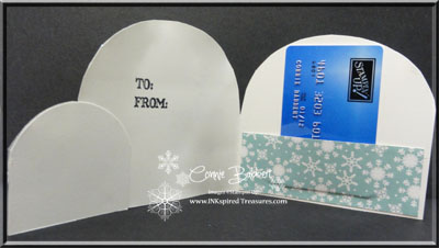 No Peeking Igloo card - Inkspired Treasures