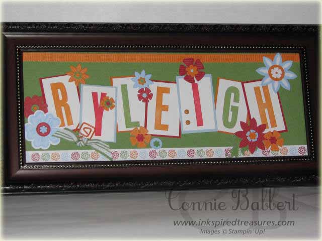Ryleigh Name Frame - Inkspired Treasures